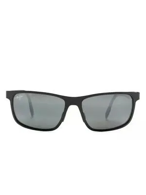 Maui Jim Rectangle-frame Sunglasses - Black