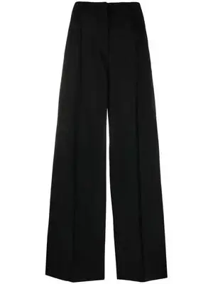 Acne Studios Black Wash Pants For Women