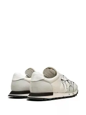 MAISON MARGIELA Panelled Retro Runner Splatter Sneakers