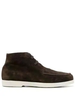 MOORER Bruschi Ankle Boots - Brown