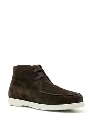 MOORER Bruschi Ankle Boots - Brown