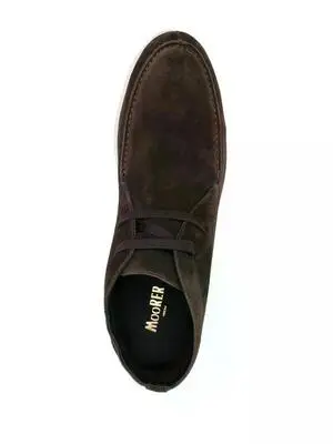MOORER Bruschi Ankle Boots - Brown