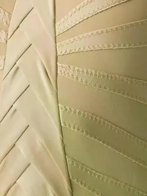 AMIR SLAMA Ribcage-pattern Stretch Jumpsuit