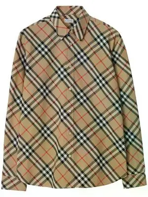 Burberry Check Cotton Shirt