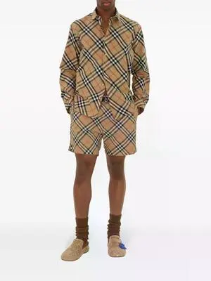 Burberry Check Cotton Shirt