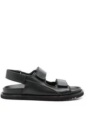 DOUCAL'S Double-strap Leather Sandals