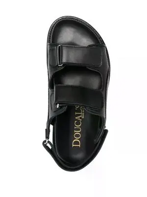 DOUCAL'S Double-strap Leather Sandals