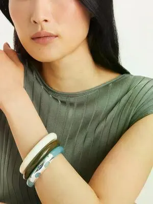 Tory Burch Resin Bangle Set