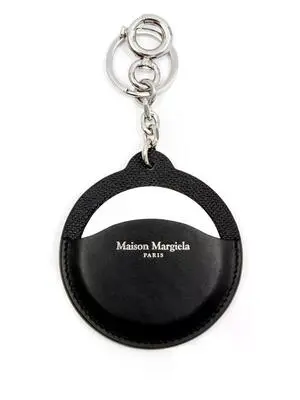 MAISON MARGIELA Four Stitches Leather Keyfob Holder - Black
