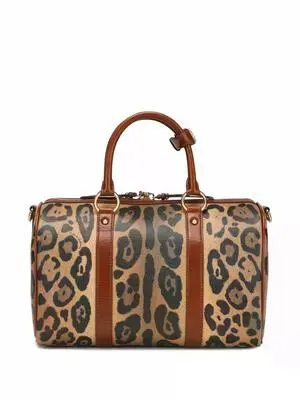 Dolce & Gabbana Crespo Leopard-print Handbag