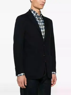 Canali Single-breasted Blazer - Blue