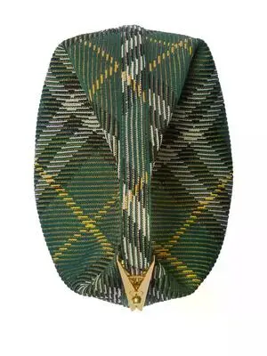 Burberry Check-pattern Shoulder Bag - Green