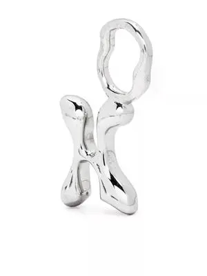 MARIA BLACK Fluent Letter H Charm - Silver