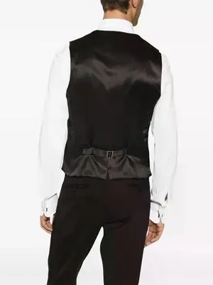 Dolce & Gabbana Buttoned Velvet Waistcoat
