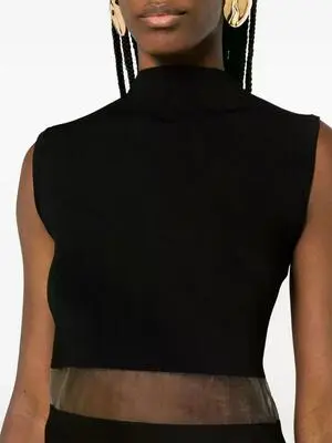 TOTEME High-neck Sleeveless Top
