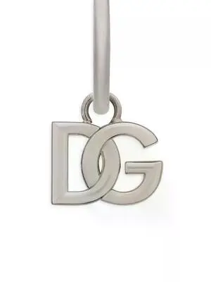 Dolce & Gabbana Dg-logo Hoop Earring