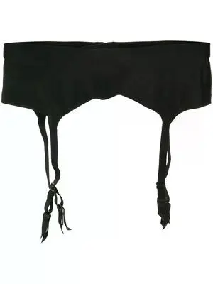 Wolford Satin Stocking Belt - Black