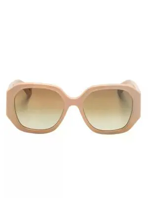 Chloé Marcie Oversized Sunglasses - Neutrals