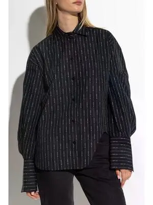 Attico All-over Logo Print Shirt
