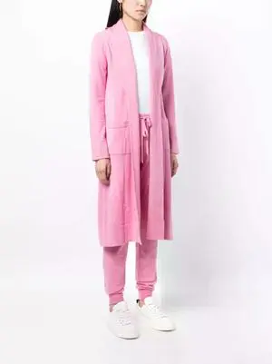 TEDDY CASHMERE Venezia Open-front Cashmere Cardigan - Pink