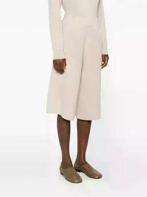 Max Mara Wide-leg Knitted Shorts