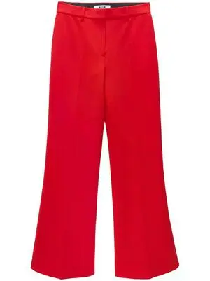 MSGM High-waist Tailored Trousers