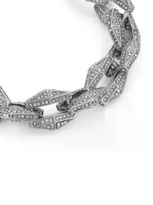 JIMMY CHOO Diamond Chain Crystal-embellished Bracelet
