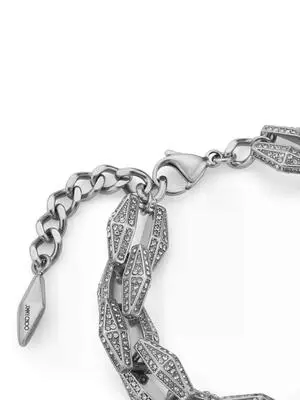 JIMMY CHOO Diamond Chain Crystal-embellished Bracelet