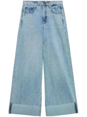 Rag & Bone Sofie High-rise Wide-leg Jeans
