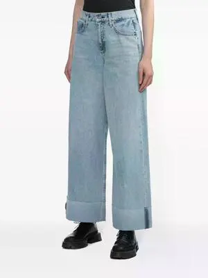 Rag & Bone Sofie High-rise Wide-leg Jeans
