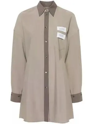 Rokh Logo-patch Detachable-panels Shirt