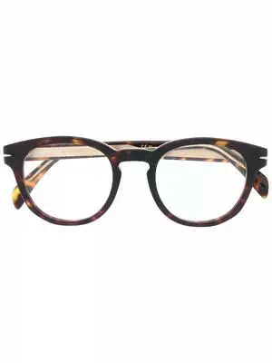 DB EYEWEAR BY DAVID BECKHAM Round-frame Glasses - Brown
