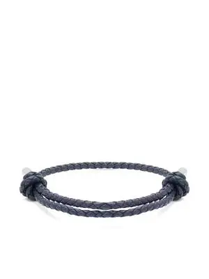 RODERER Francesco Braided Bracelet - Silver