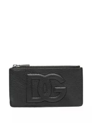 Dolce & Gabbana Logo-embossed Card Holder - Black