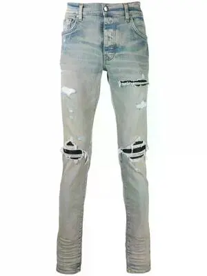 Amiri Mx1 Distressed Skinny Jeans
