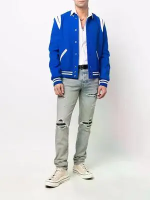 Amiri Mx1 Distressed Skinny Jeans