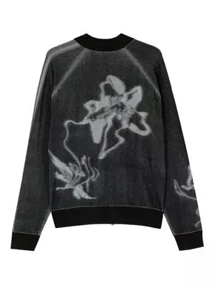 Y3 Gfx Ribbed Cardigan