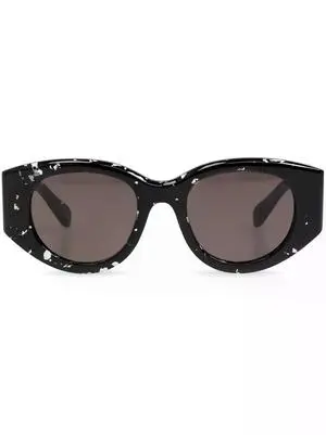 Chloé Gayia Square Frame Sunglasses - Black
