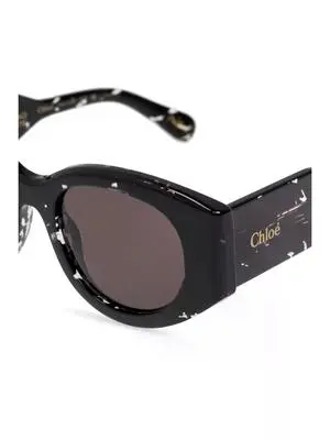 Chloé Gayia Square Frame Sunglasses