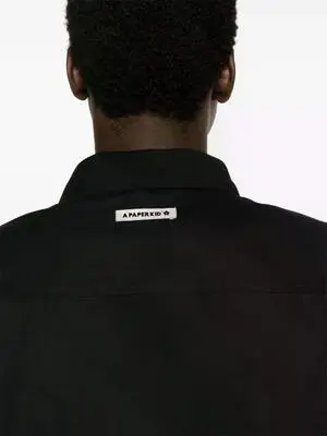 A PAPER KID Drawstring-hem Shirt