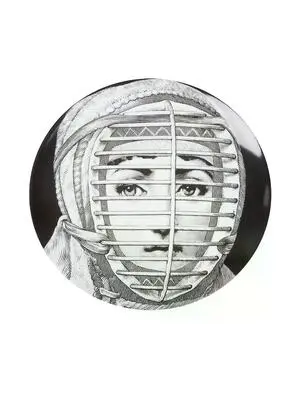 FORNASETTI Face Plate - Black