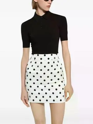 Dolce & Gabbana Fine-knit Polo Shirt