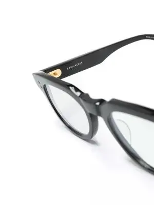 Dita Radihacker Round-frame Glasses - Black