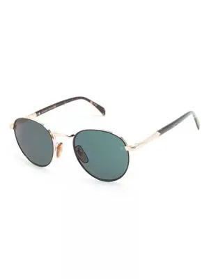 DB EYEWEAR BY DAVID BECKHAM Round-frame Tortoiseshell Sunglasses