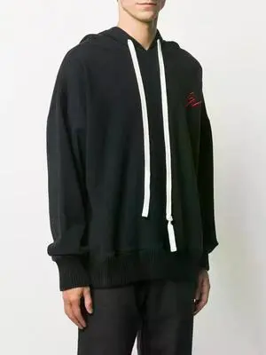 Paul & Shark Slouchy Logo-embroidered Hoodie