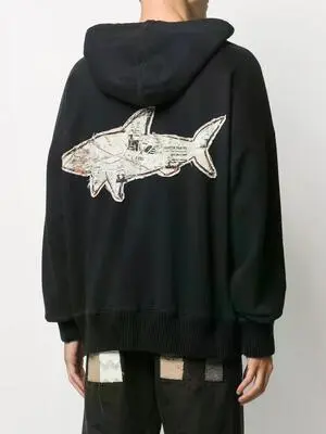 Paul & Shark Slouchy Logo-embroidered Hoodie