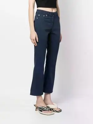 SEMICOUTURE Frederick Flared Cropped Jeans