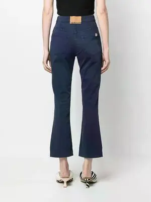 SEMICOUTURE Frederick Flared Cropped Jeans