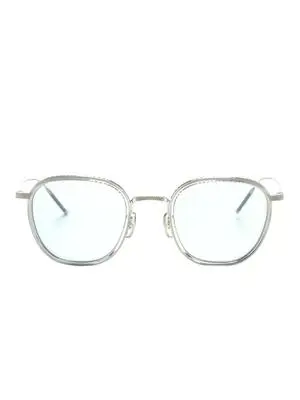 Oliver Spencer Tk-9 Square-frame Glasses - Silver