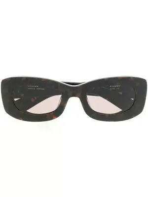 Études Studio Square Tortoiseshell-frame Sunglasses - Brown